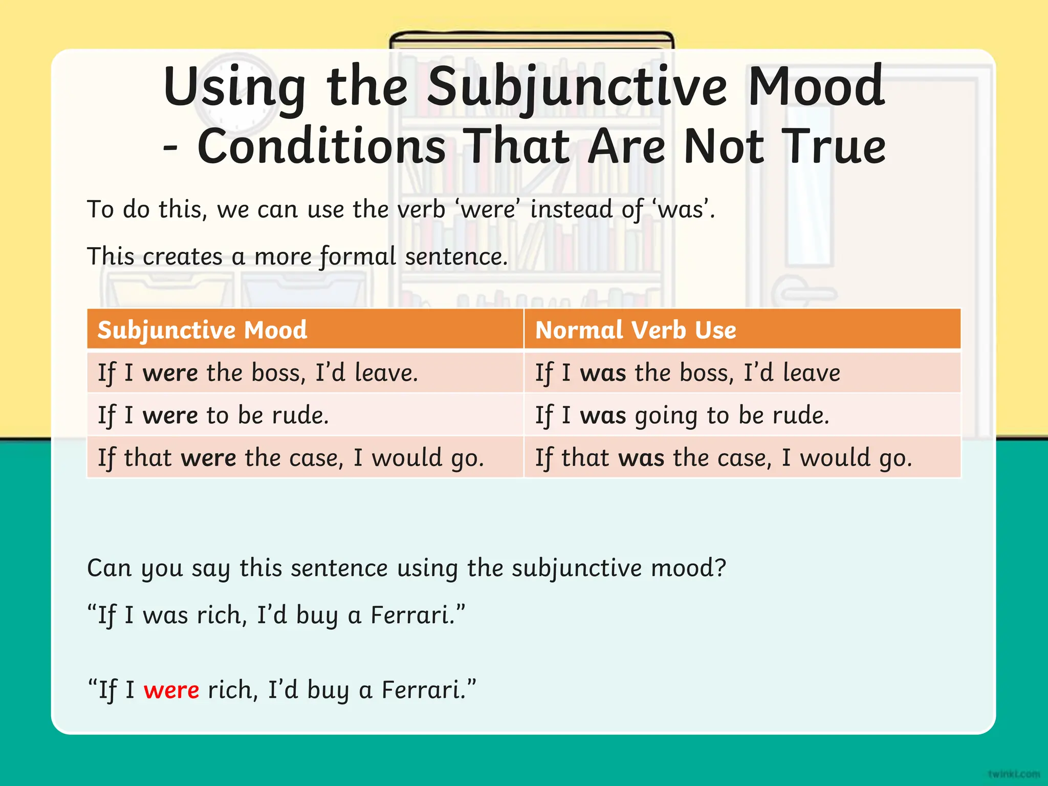 Subjunctive-mood-ppt presentation 1 .ppt