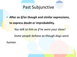 Subjunctive nominative | PPTX