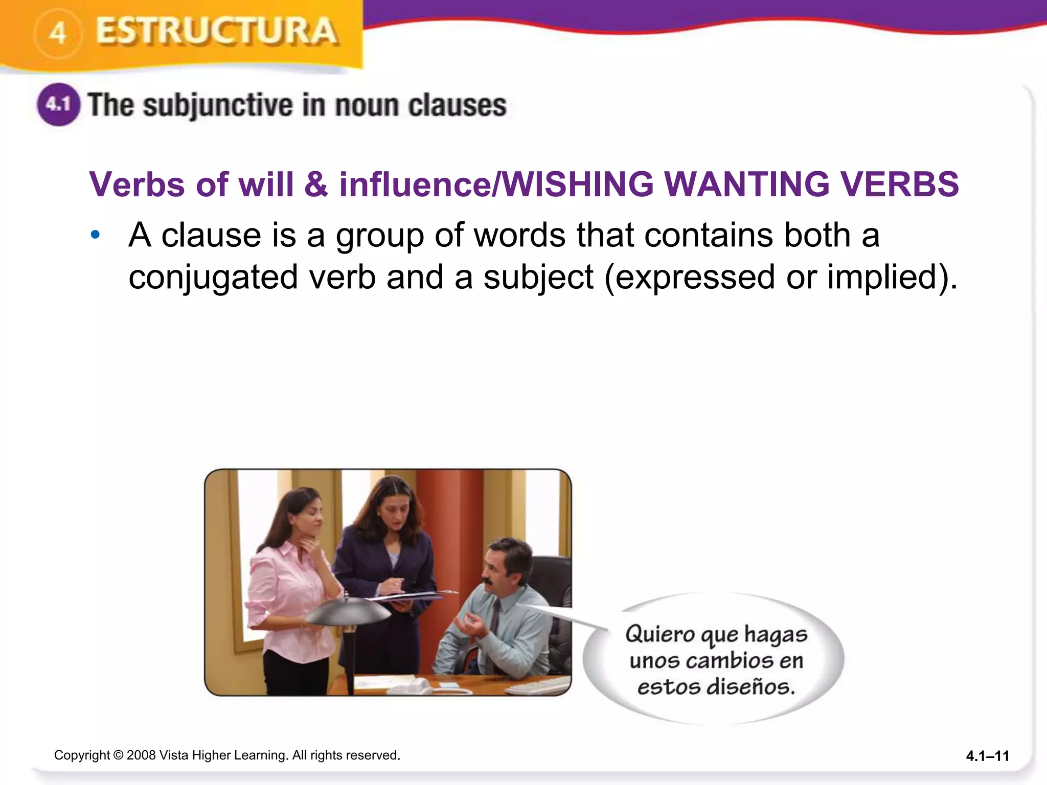 Subjunctive el subjuntivo ppt | PPTX