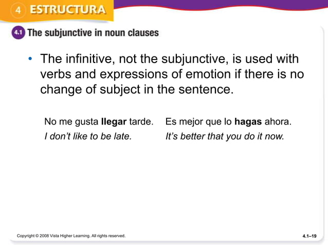 Subjunctive el subjuntivo ppt | PPTX | Law