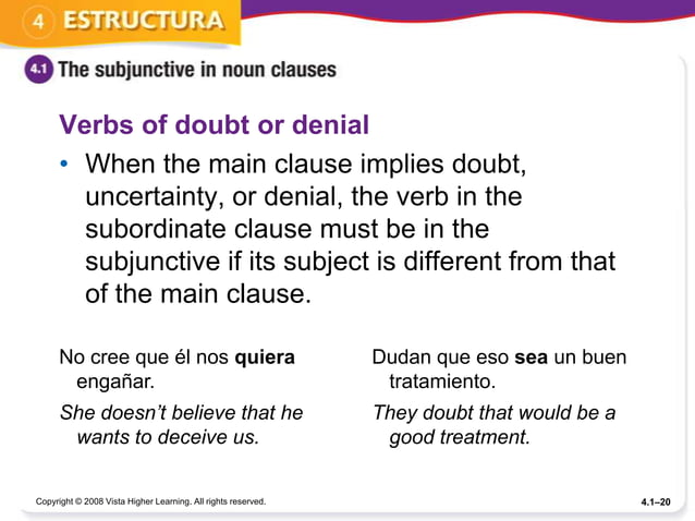 Subjunctive el subjuntivo ppt | PPTX | Law