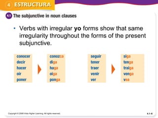 Subjunctive el subjuntivo ppt | PPTX | Law