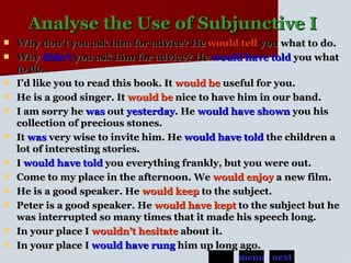 Subjunctive Mood | PPT