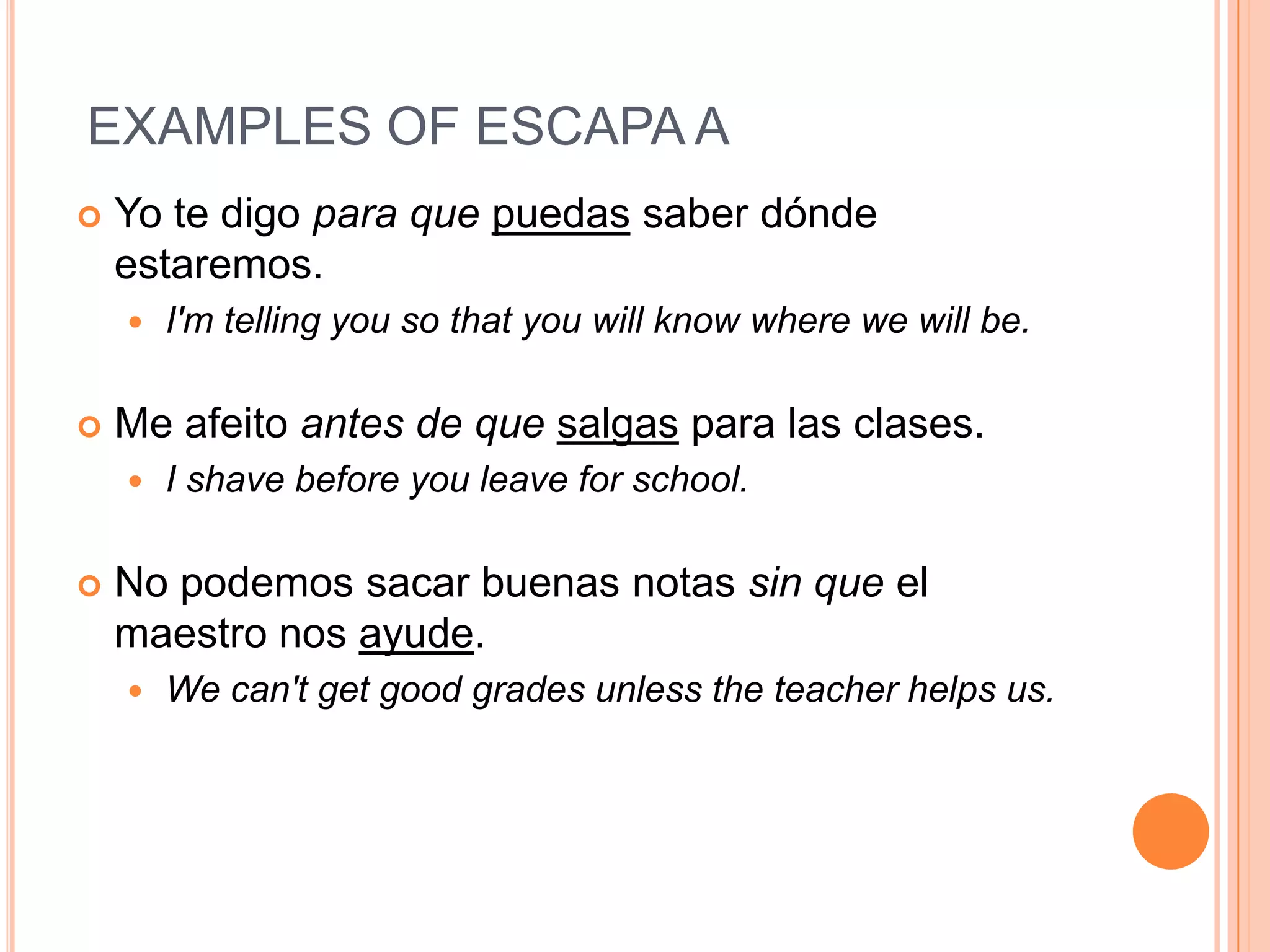 Subjunctive with adverbial clauses | PPTX