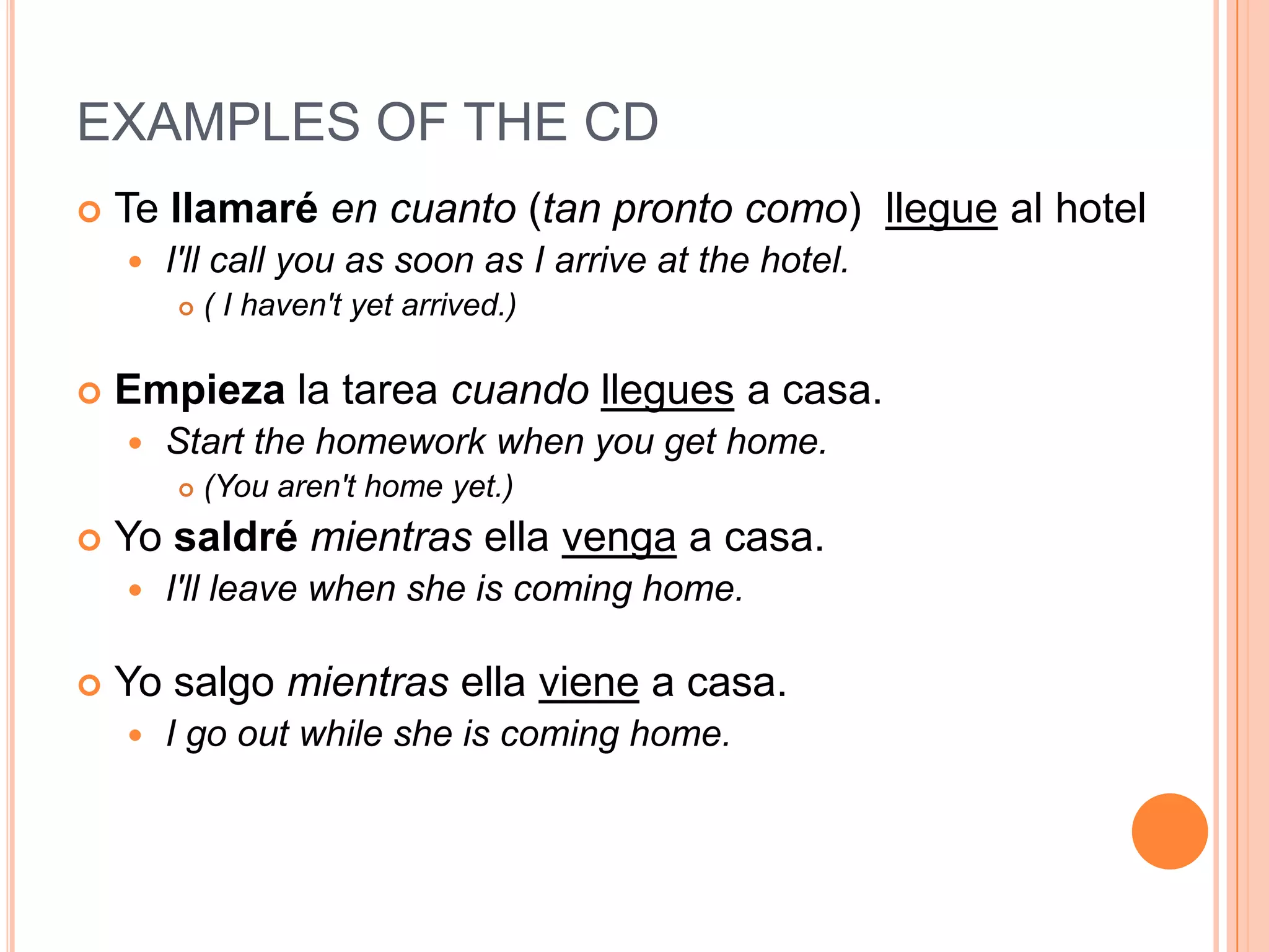 Subjunctive with adverbial clauses | PPTX