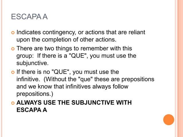 Subjunctive with adverbial clauses | PPTX