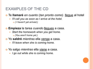 Subjunctive with adverbial clauses | PPTX