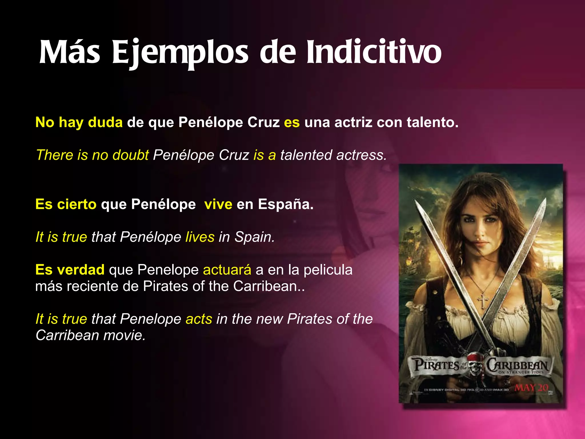 Subjunctive with Doubt & Denial | PPT