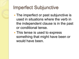 Subjunctive - Spanish II | PPT