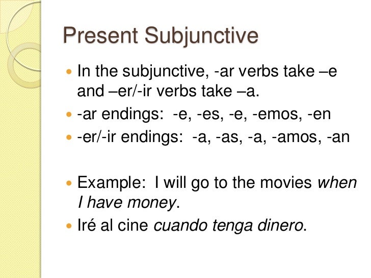 Subjunctive Spanish II subjunctive-spanish-ii
