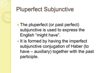 Subjunctive (no pictures) | PPTX