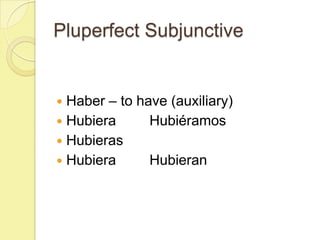 Subjunctive (no pictures) | PPT
