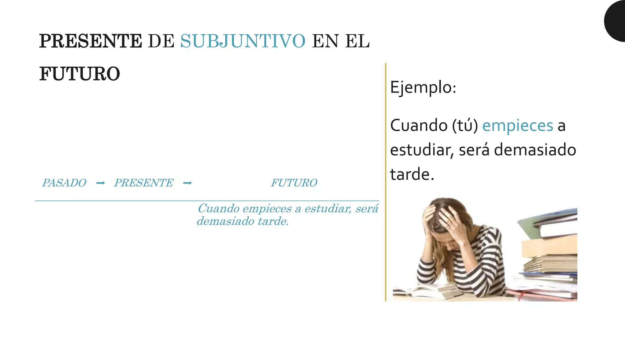 El subjuntivo en el futuro | PPTX