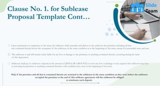 Sublease Proposal Template Powerpoint Presentation Slides | PDF | Resume Writing and Advice ...