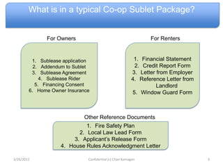 Subletter | PPT