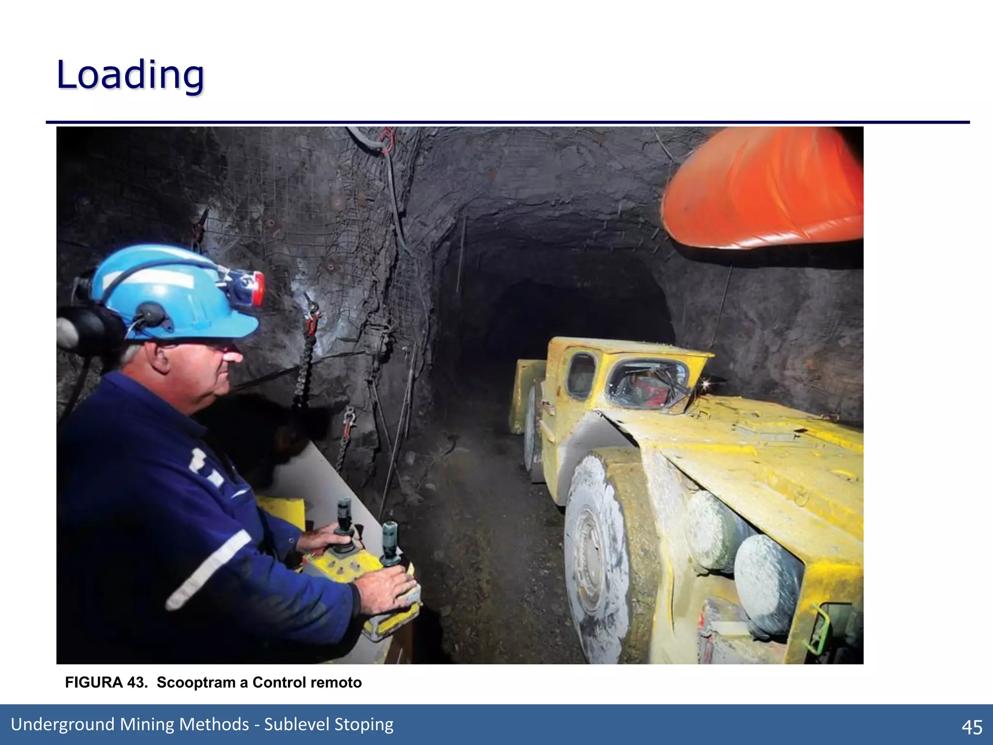 Método de Explotación Subterránea: Sublevel stoping | PDF | Geology ...