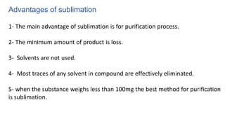 Sublimation | PPTX