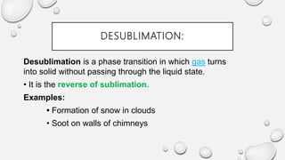 Sublimation by Waqas Siddiqe | PPTX