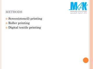 Sublimation printing itex cairo presentation | PDF
