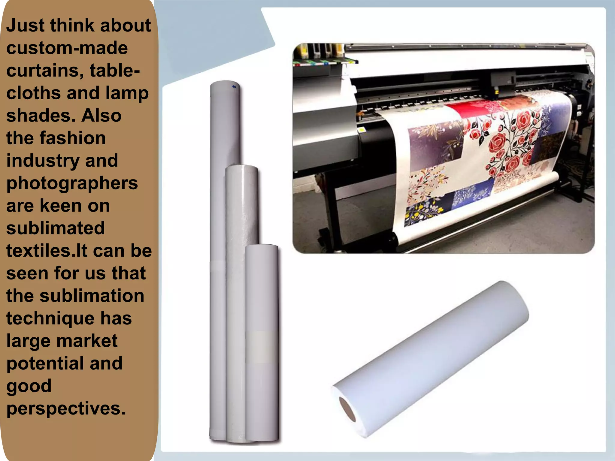 Sublimation Printings On Textile And Fabric | PPT