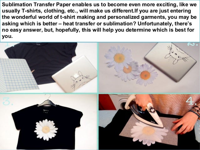 Sublimation VS Sublimation Transfer Paper Of Clothing Personalized T sublimation-vs-sublimation-transfer-paper-of-clothing-personalized-t