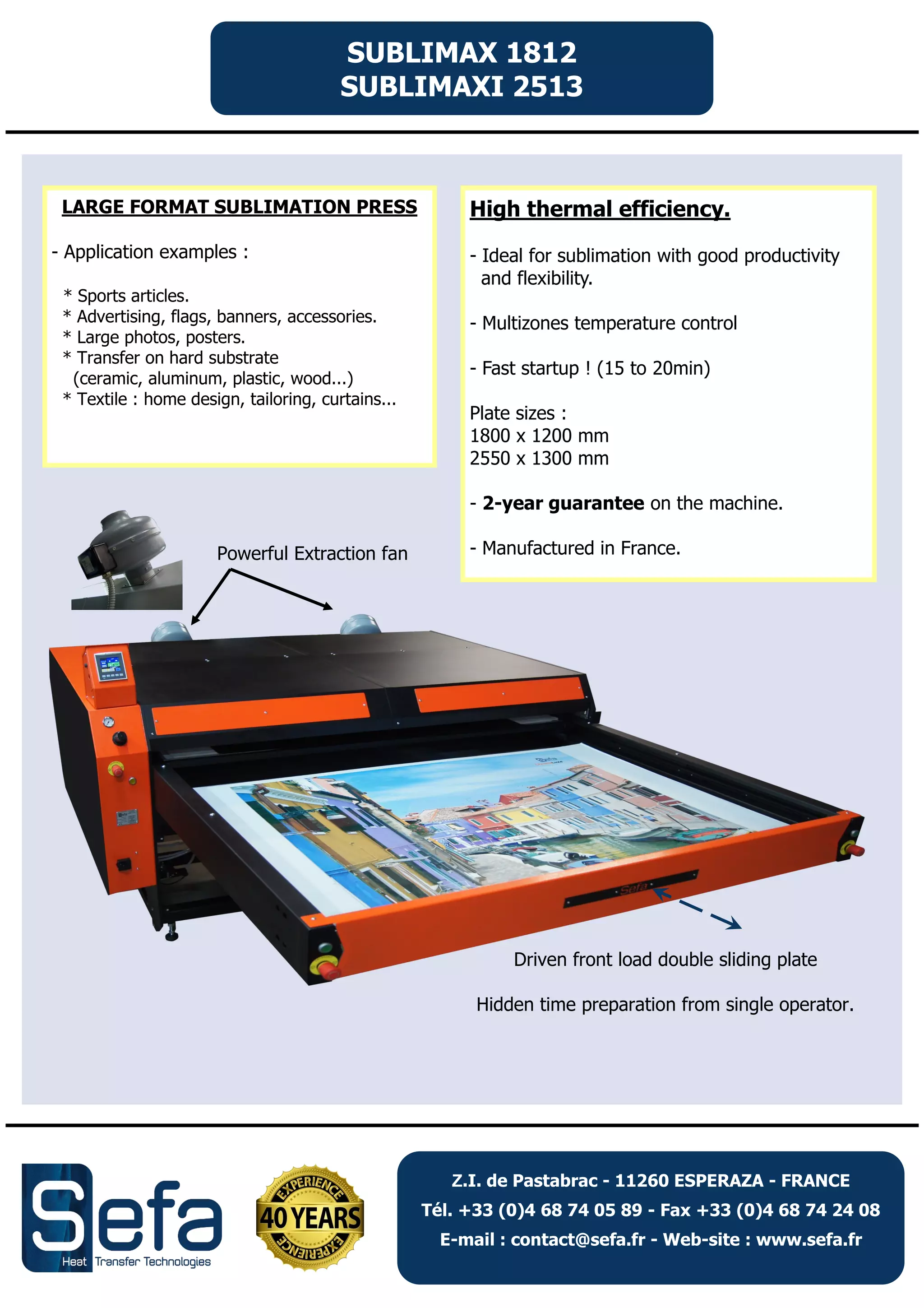 Sublimax 1812 sublimaxi-2513 gb v0415 | PDF