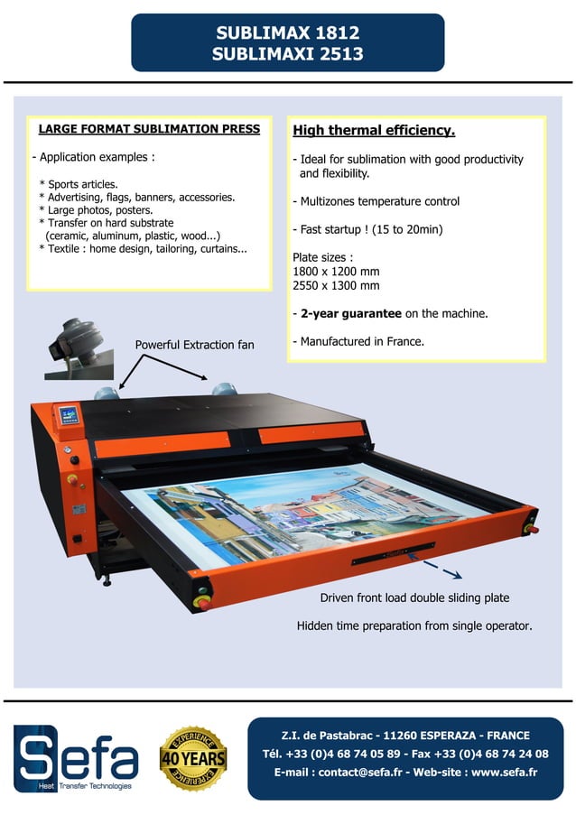 Sublimax 1812 sublimaxi-2513 gb v0415 | PDF