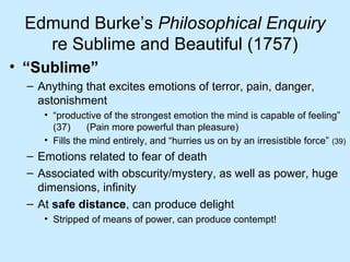 Sublime, Beautiful, and Picturesque | PPT