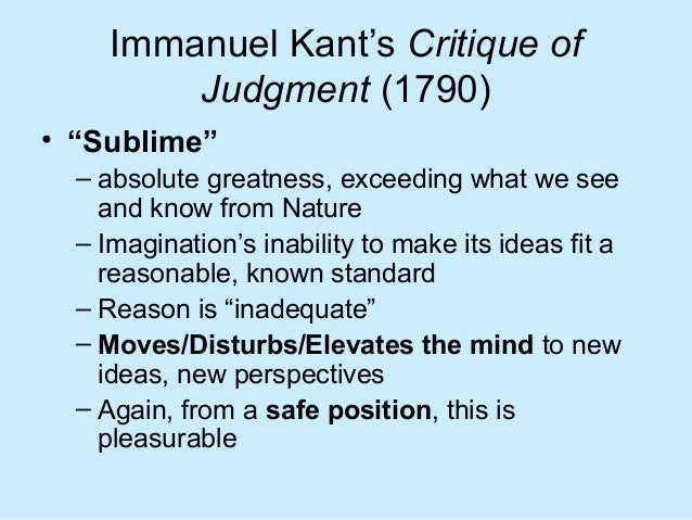 Sublime, Beautiful, and Picturesque