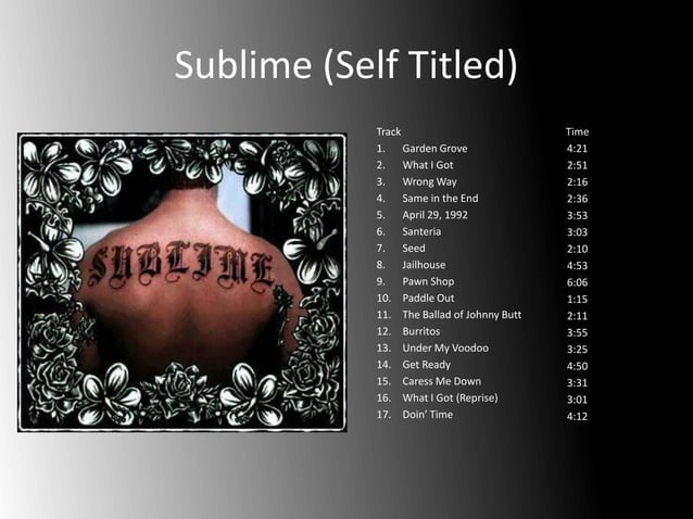 Sublime Final Power Point | PPTX