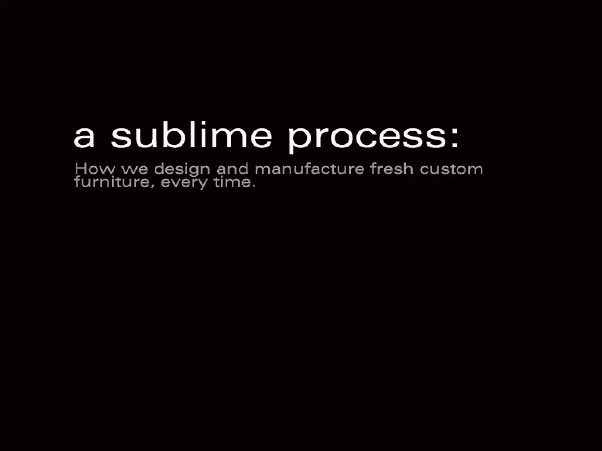 Sublimehome's Custom Furniture Design And Manufacturing Process | PPT