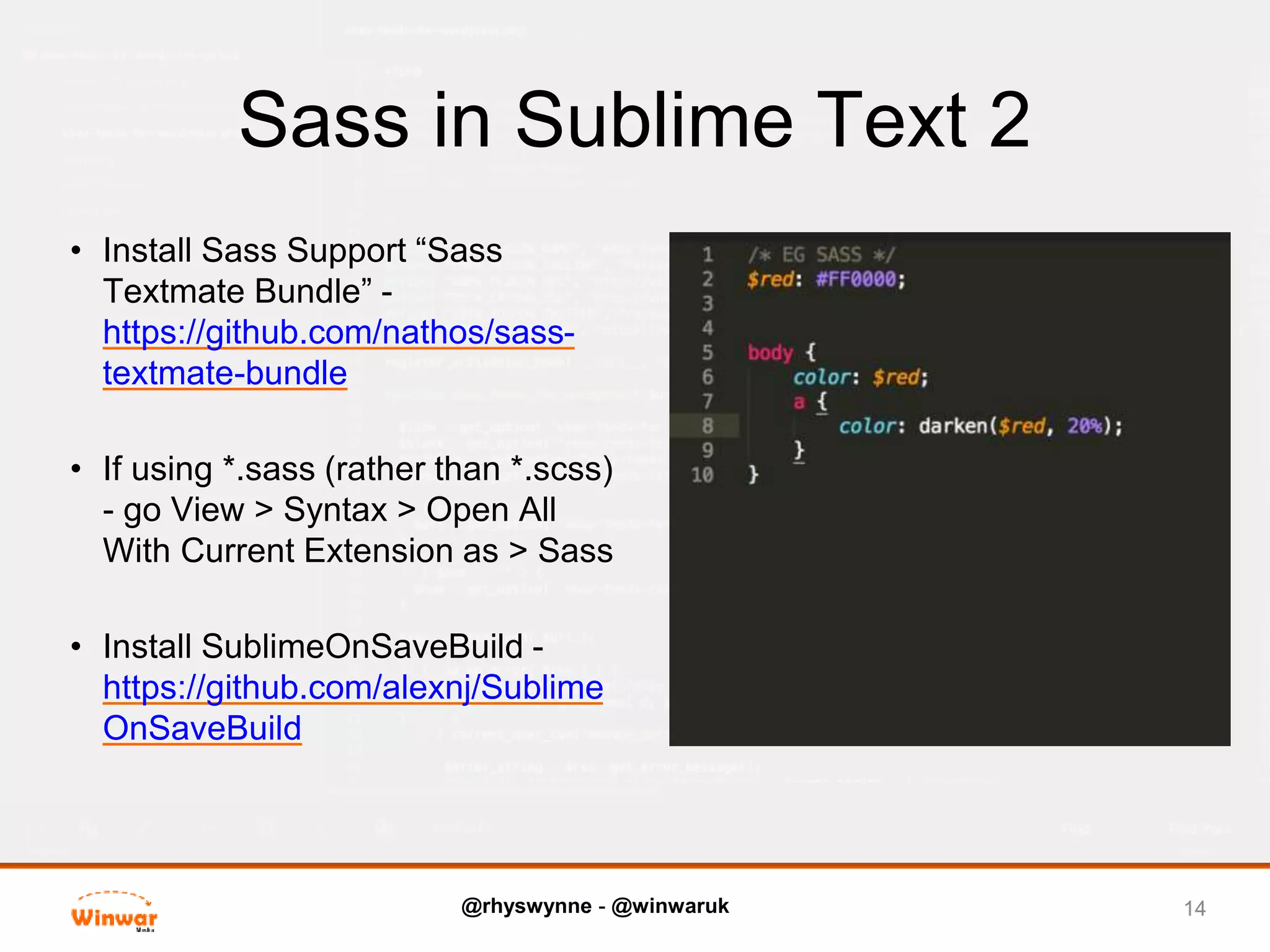 Sublime Text 2 Tips & Tricks | PPTX | Desktop Publishing | Computer Software and Applications