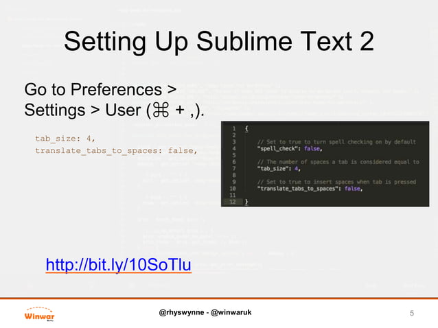 Sublime Text 2 Tips & Tricks | PPTX | Desktop Publishing | Computer Software and Applications