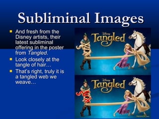 Subliminal Advertising Examples Disney