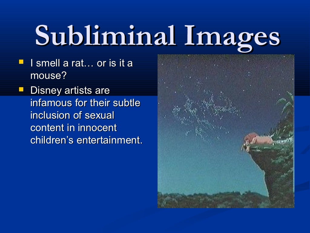Subliminal Images