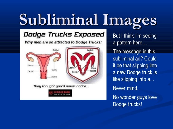 Subliminal Images