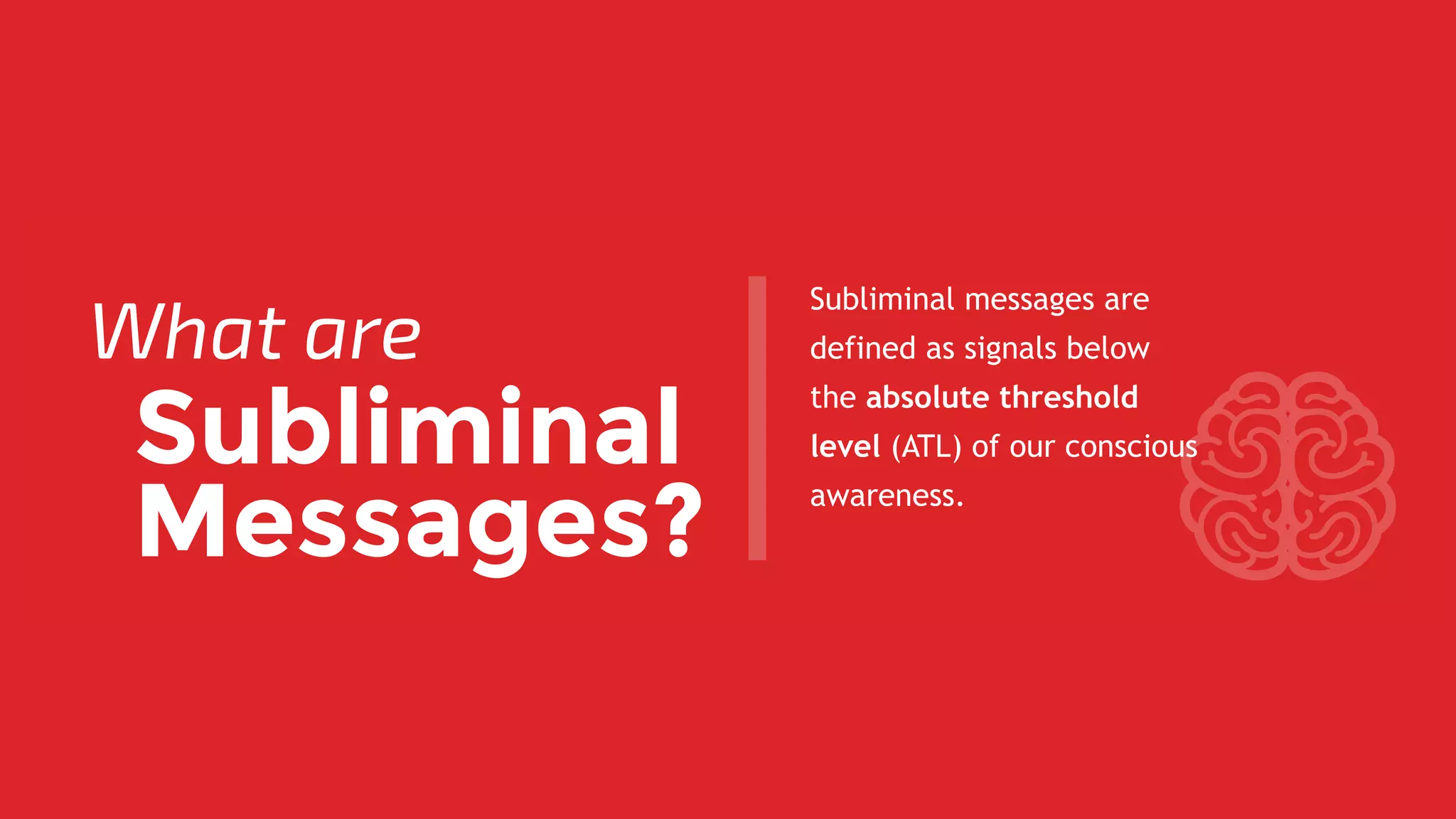 How Subliminal Messaging Affects Us | PDF