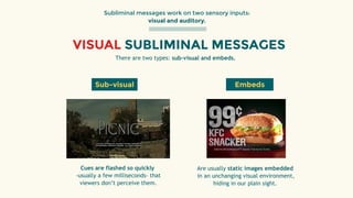 How Subliminal Messaging Affects Us | PDF | Food & Drink