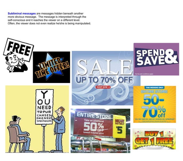 Subliminal messaging | PPTX