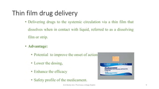 Sublingual drug delivery | PPTX