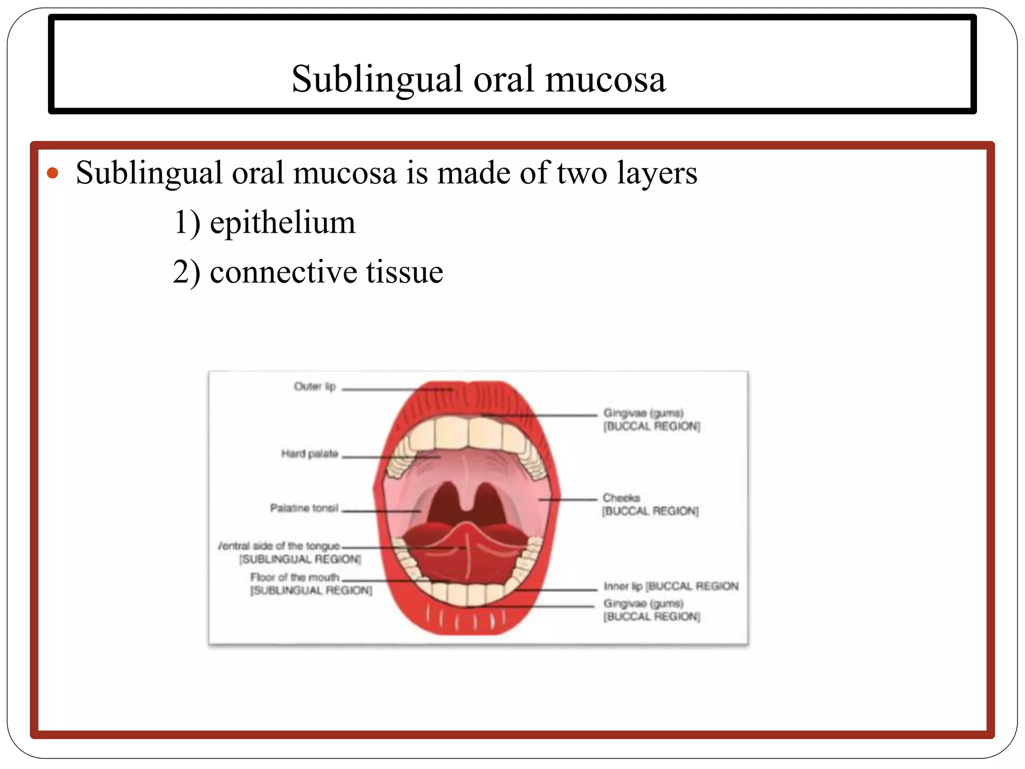 Sublingual drug deliery system | PPTX
