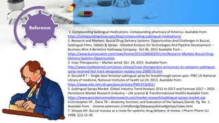 Sublingual spray | PPTX