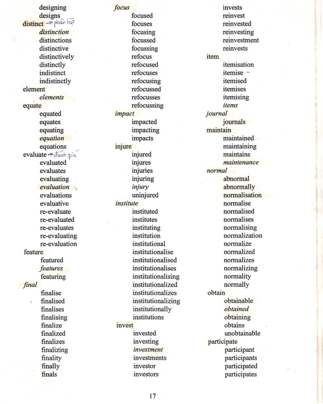 Academic Word List - Sublist 2 | PDF