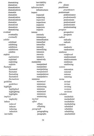 Academic Word List - Sublist 8 | PDF