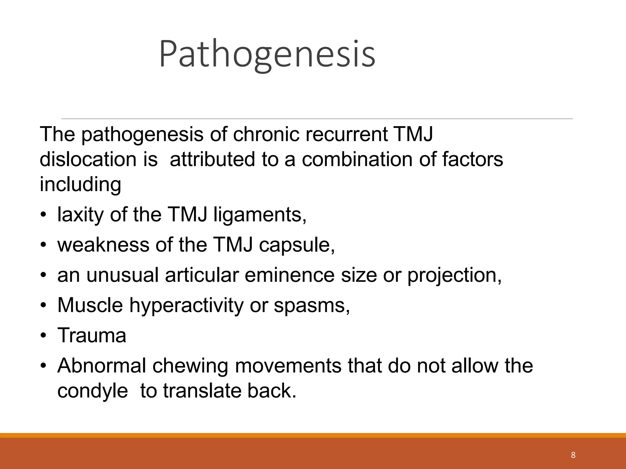 Subluxation and dislocation of temporo mandibular joint | PPTX