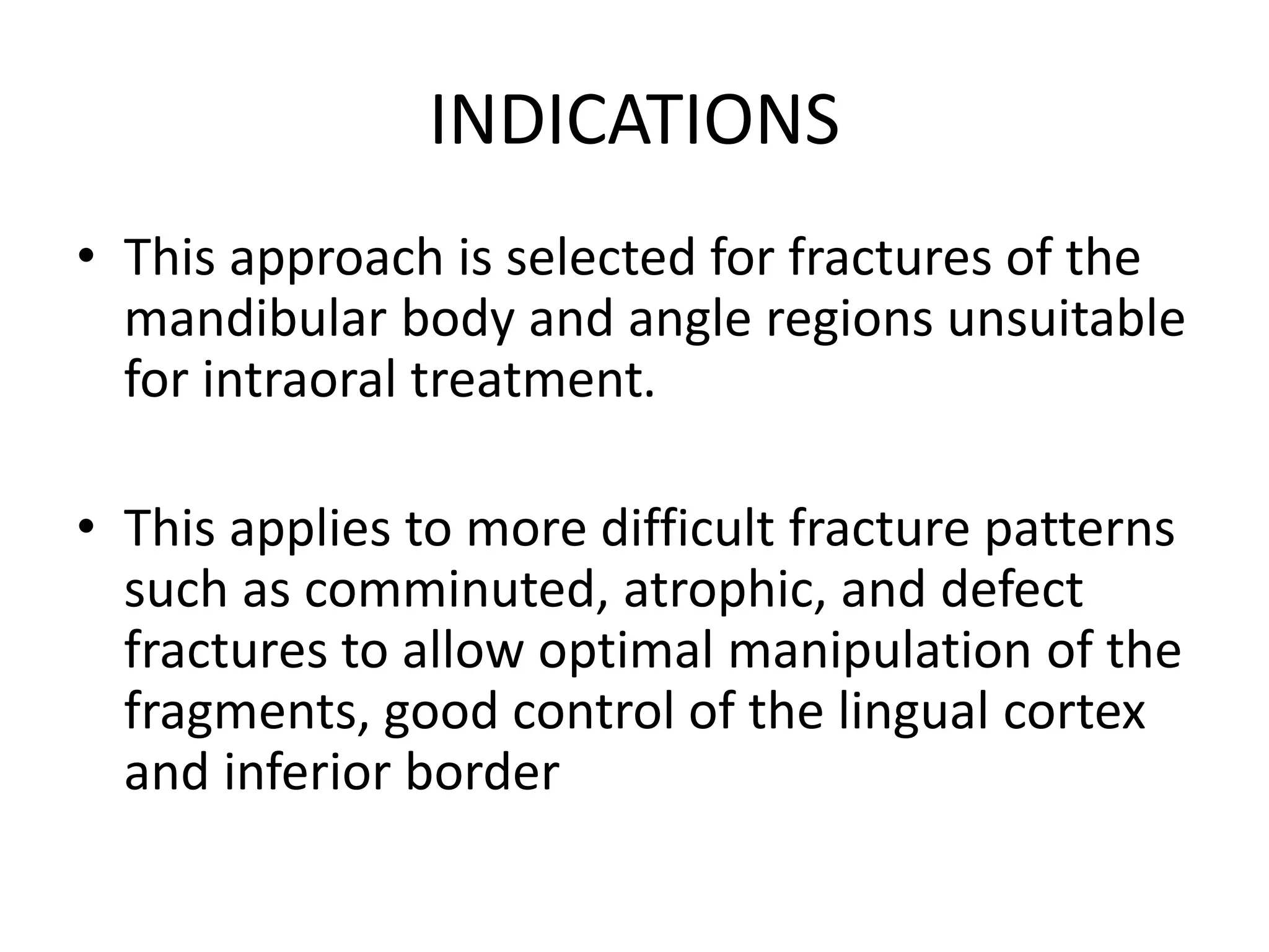 SUBMANDIBULAR APPROACH PPT for mandibular fractures.pptx