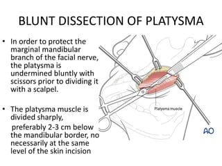 SUBMANDIBULAR APPROACH PPT for mandibular fractures.pptx