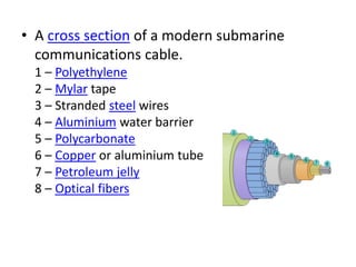 Submarine cable | PPTX
