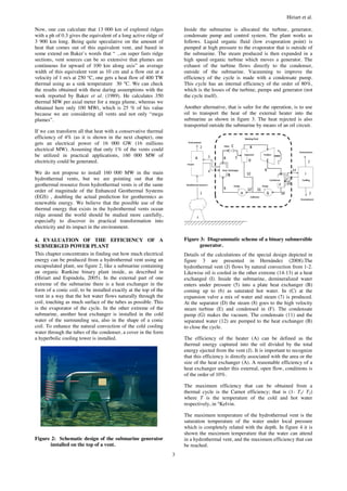 Submarine geothermics. hydrothermal vents and electricity generation | PDF