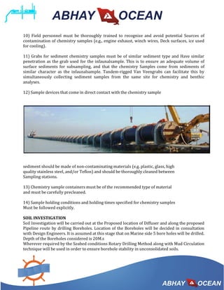 Submarine outfalls & intakes ppt | PDF